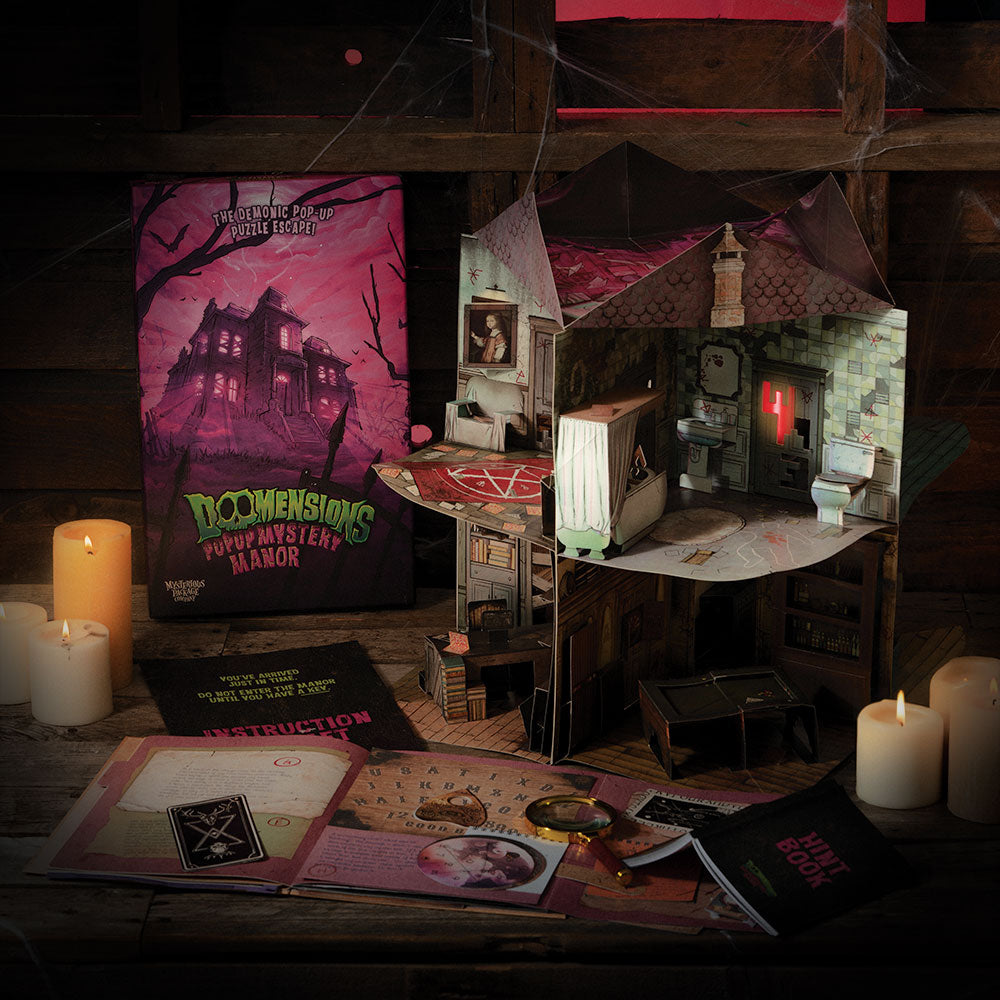 Doomensions: Mystery Manor | Haunted At-Home Escape Game – Mysterious ...