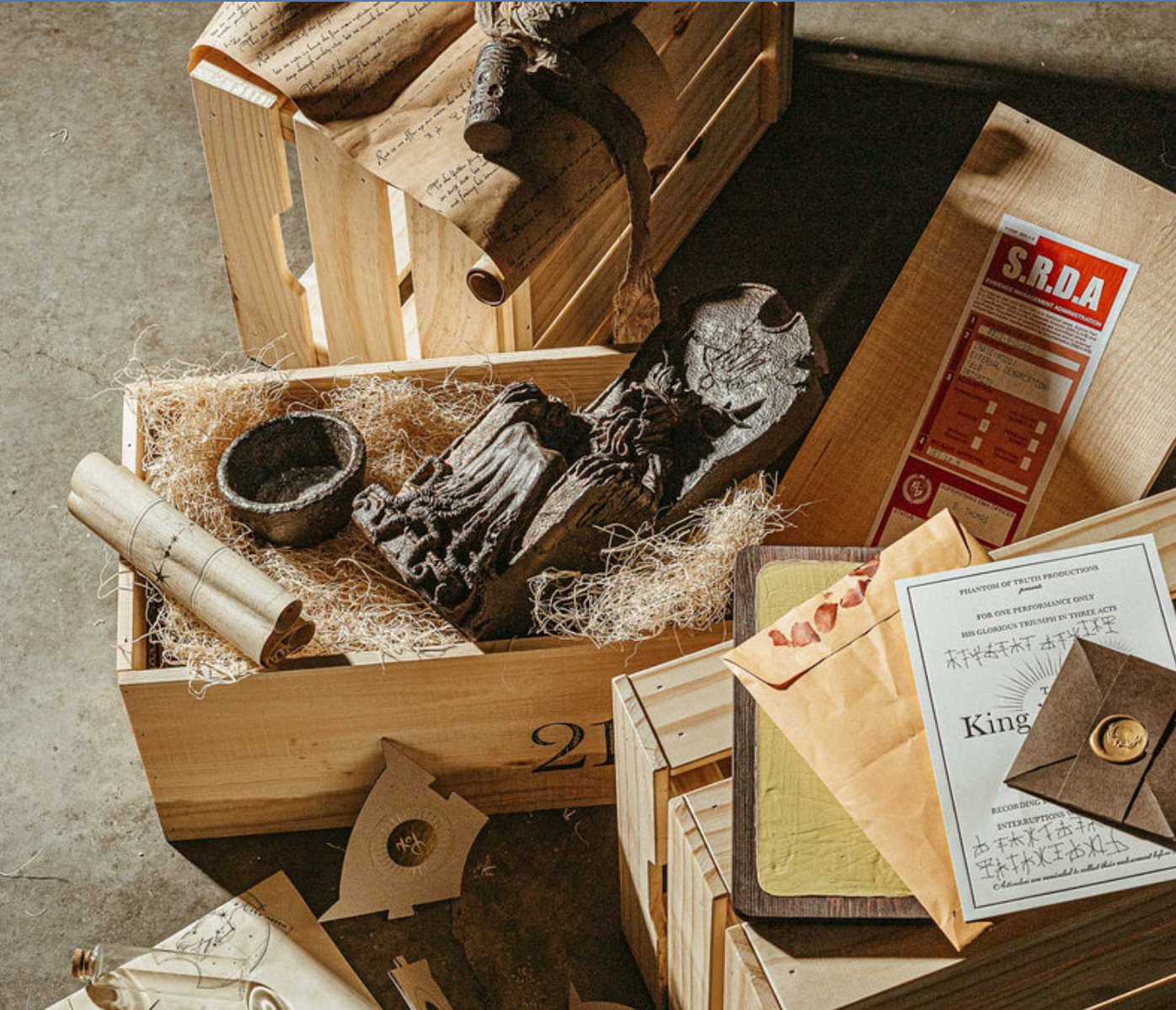 Handmade Crates – Mysterious Package Company